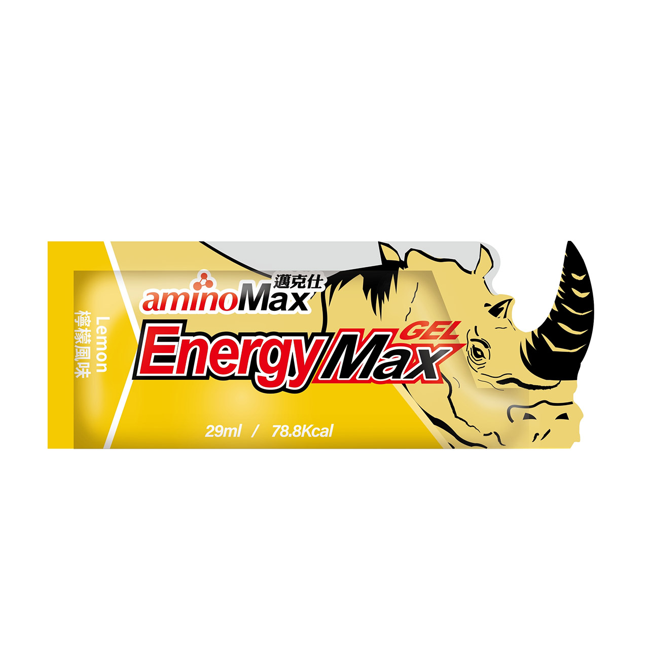 aminoMax邁克仕 EM犀牛電解質能量包 檸檬風味 - 馬拉松世界